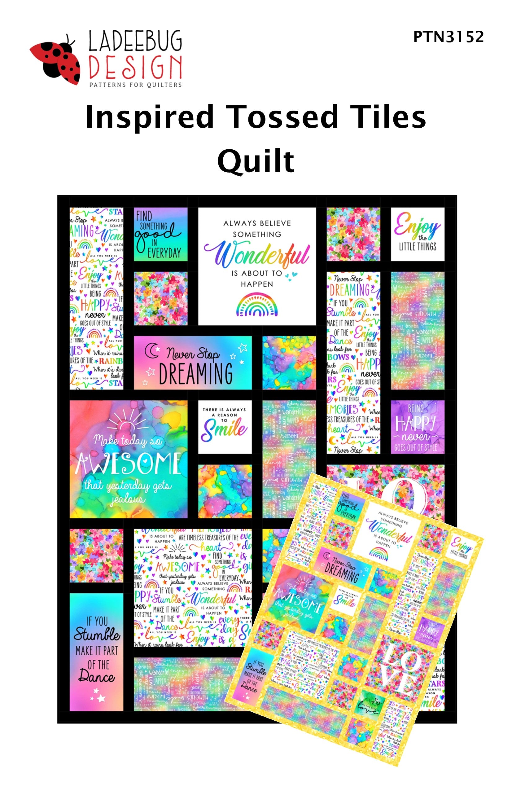 Inspired Tossed Tiles – Ladeebug Design