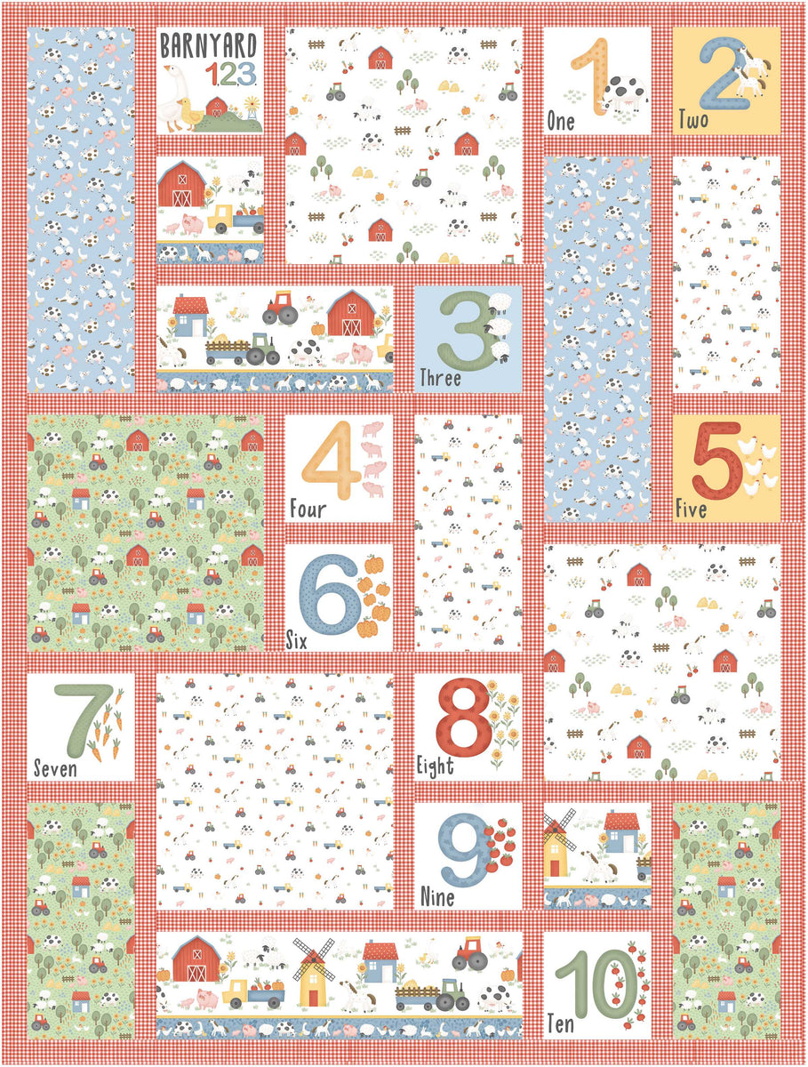 Farm Yard Tossed Tiles – Ladeebug Design