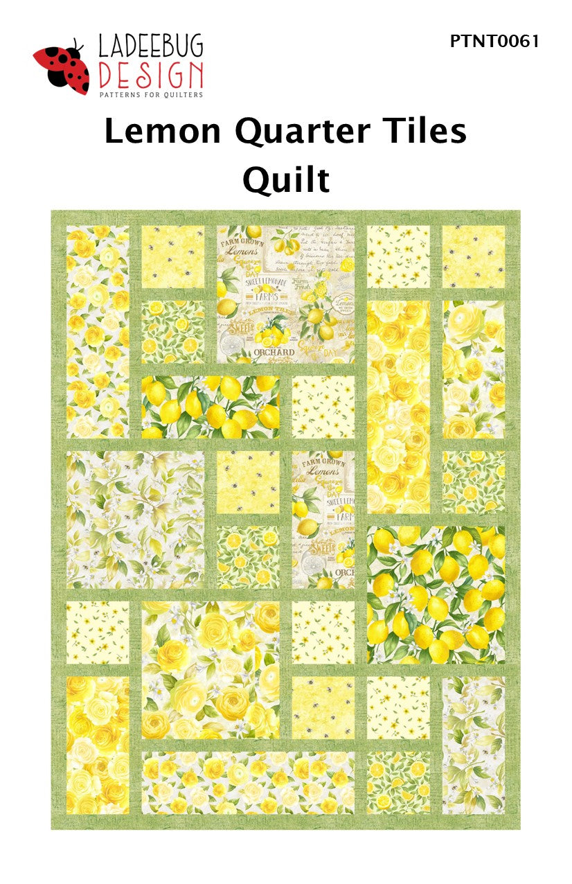 Lemon Quarter Tiles – Ladeebug Design