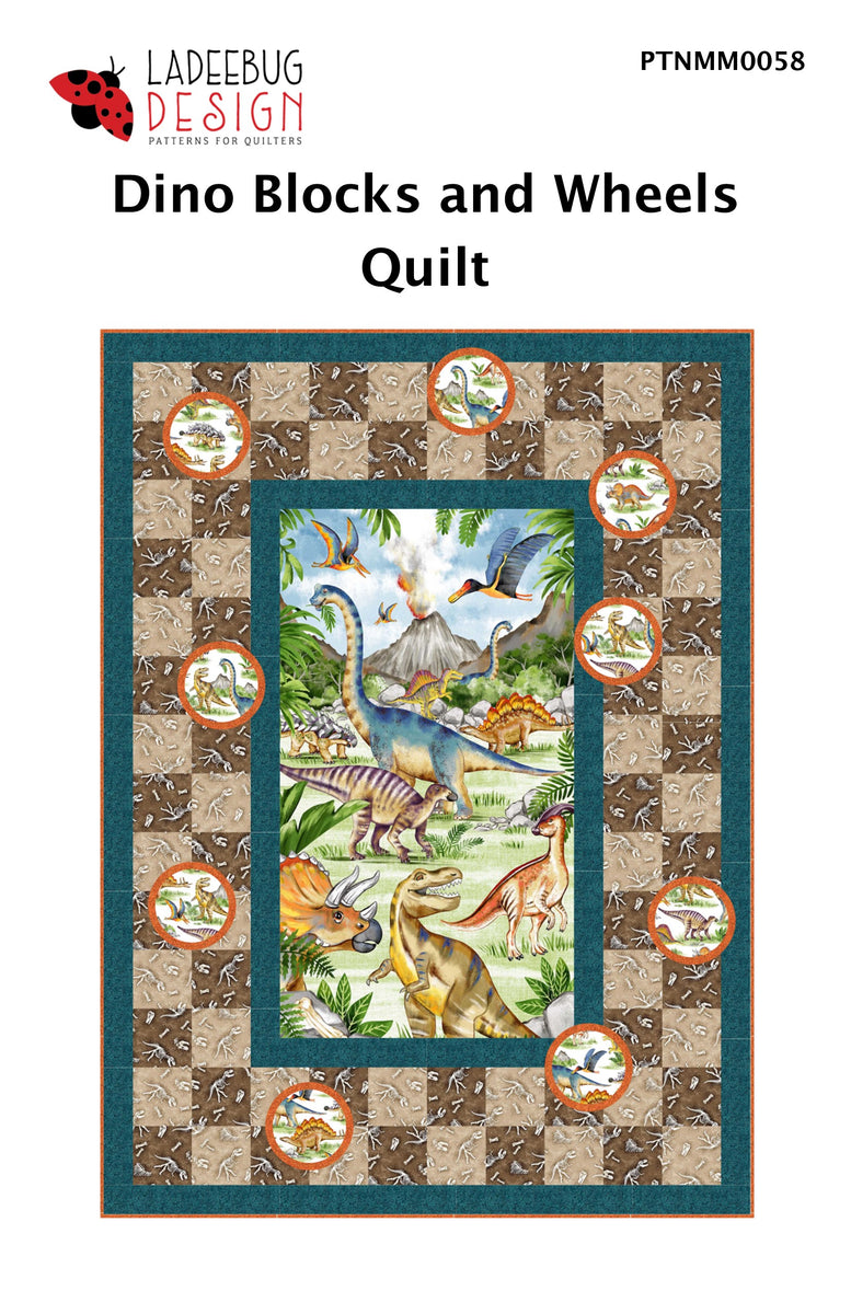 Dino Pattern Block Designs