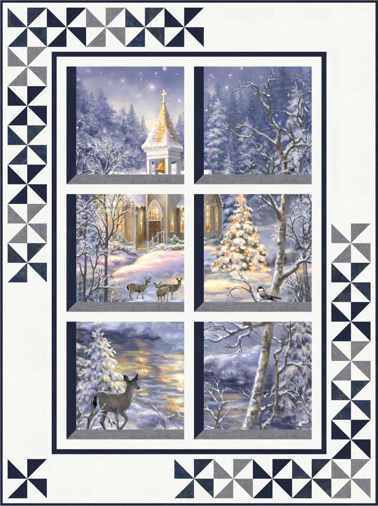 Attic Window Pane Quilt Pattern